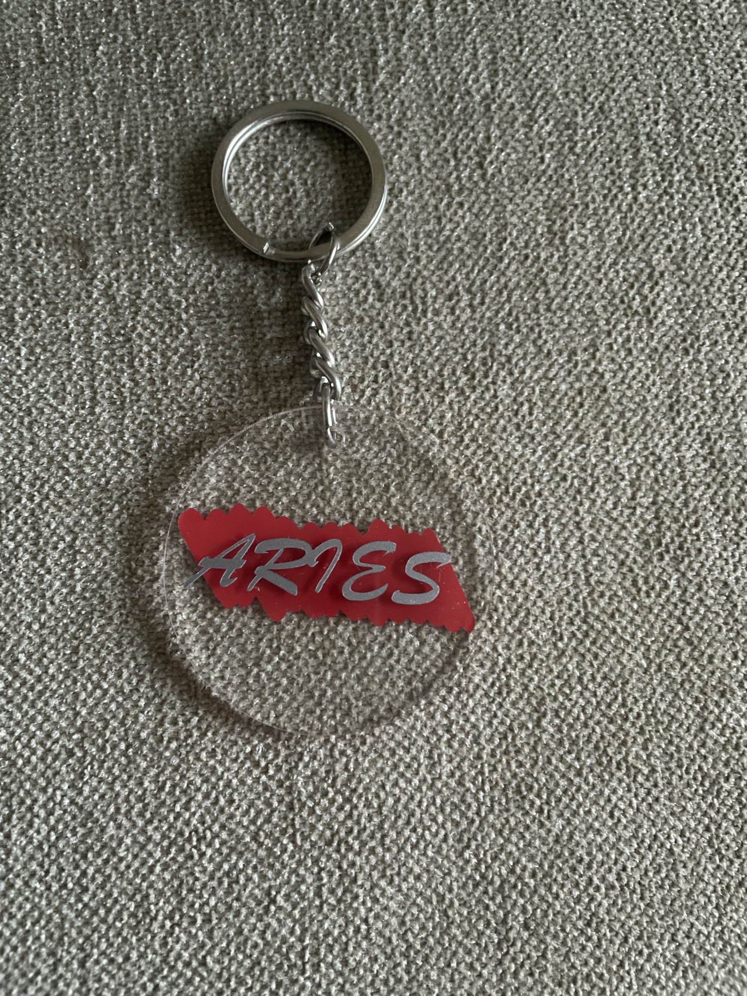 *Made to Order" : Acrylic Name Keychain